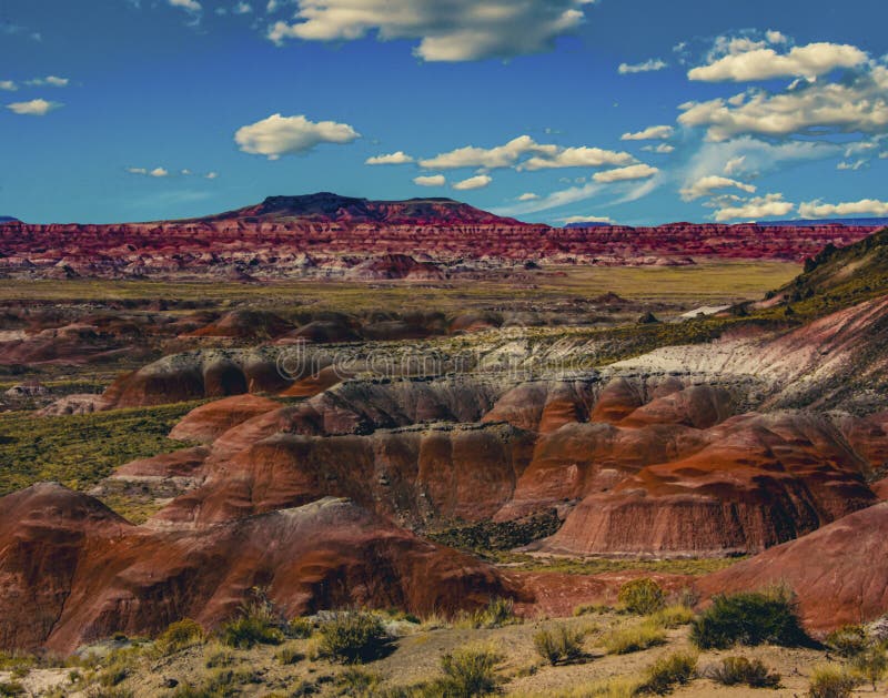 Painted Desert V stock photo. Image of hill, mountains - 159031116