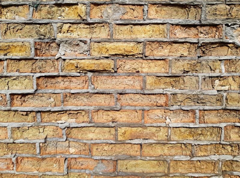 Painted Distressed Wall Surface. Grungy Wide Brickwall Stock Photo ...