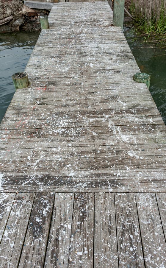 The Painted Dock stock image. Image of wood, paint, messy - 70466133