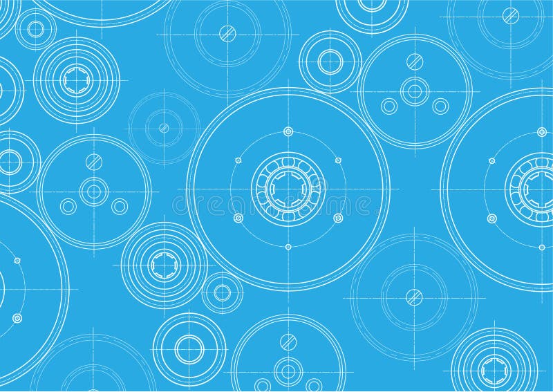 Technical Drawing, Background .Mechanical Engineering Drawing. Stock ...
