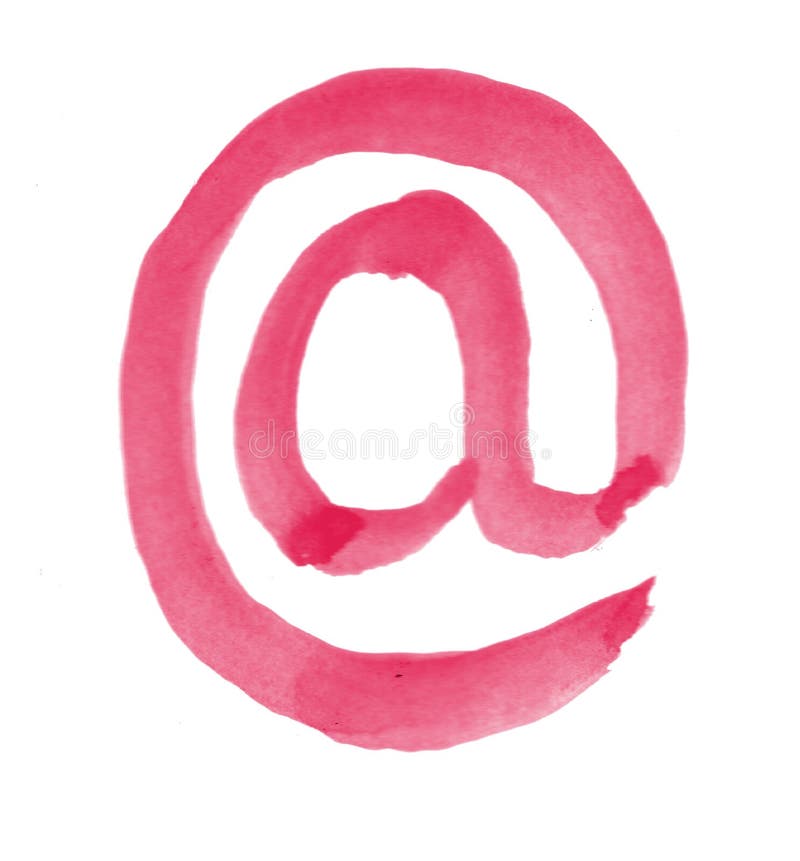 Email Alias Symbol stock illustration. Illustration of trade - 1499127