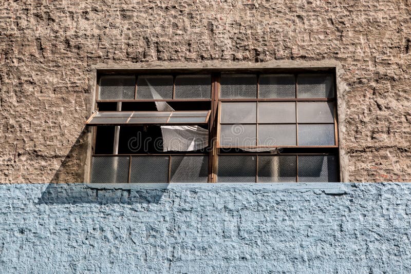 A Wall and Open Window stock photo. Image of open, outdoors - 130576134