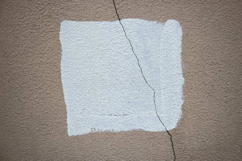 Painted Frame for Text on Grungy Wall Stock Photo - Image of ancient ...