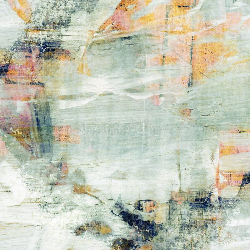 Painted Grunge Collage Background Stock Illustration - Illustration of ...