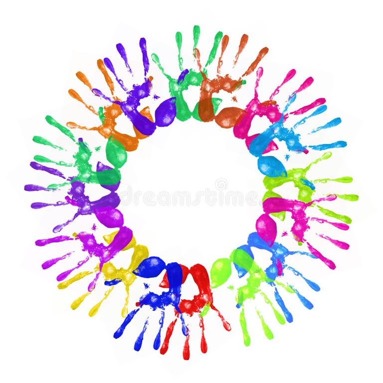 237 Painted Hands Border Stock Photos - Free & Royalty-Free Stock ...