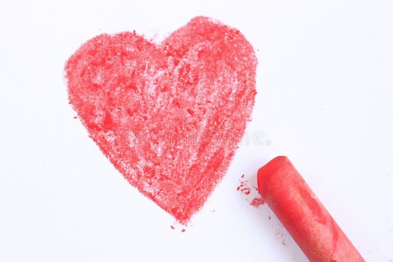 A painted heart stock photo. Image of paint, item, close - 17365756