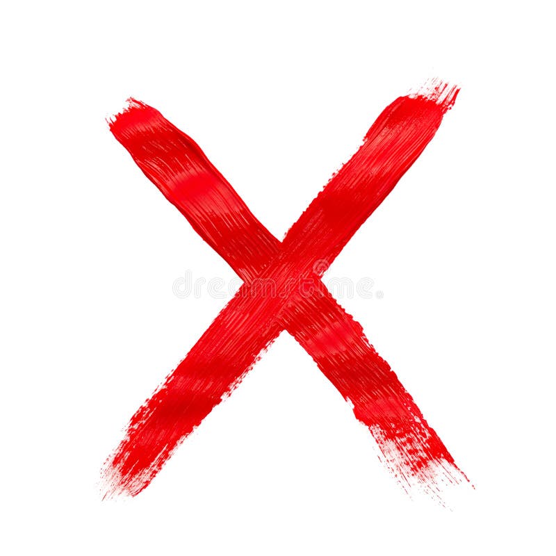 Red Fail X Stock Photos - Free & Royalty-Free Stock Photos from Dreamstime