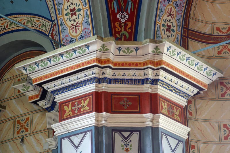 Old, medieval pattern stock image. Image of pattern, floral - 6581823