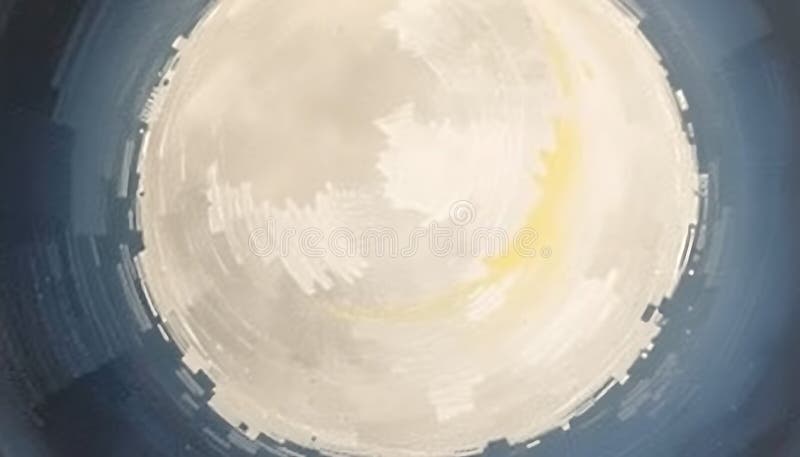 Painted Moon Texture Artistic Design Generative AI Stock Illustration ...