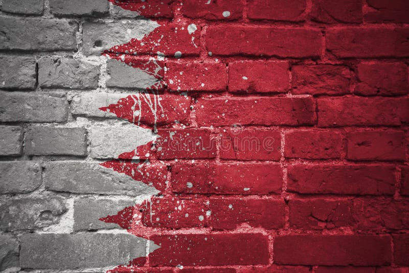 Flag of Bahrain stock photo. Image of flags, countries - 50937026