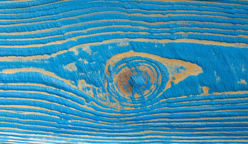 Painted Plain Blue and Rustic Wood Board Background. Stock Photo ...