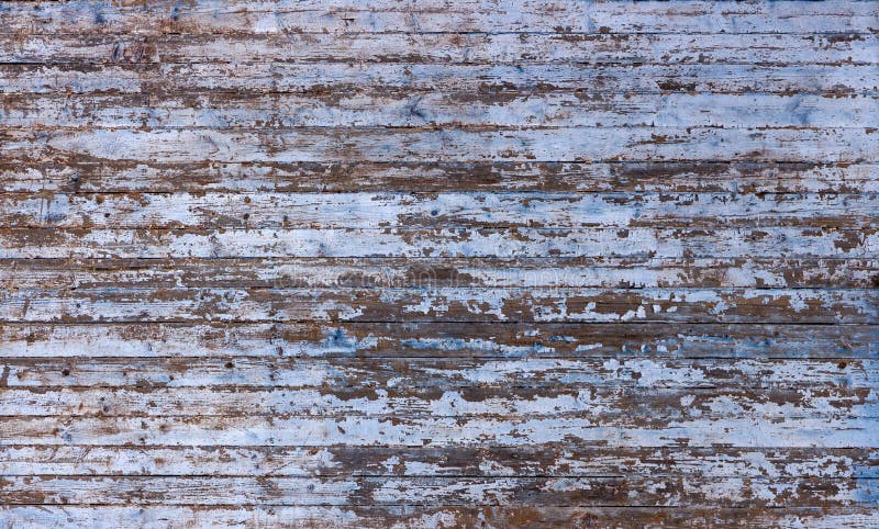Painted Plain Blue and Rustic Wood Board Background. Stock Image ...