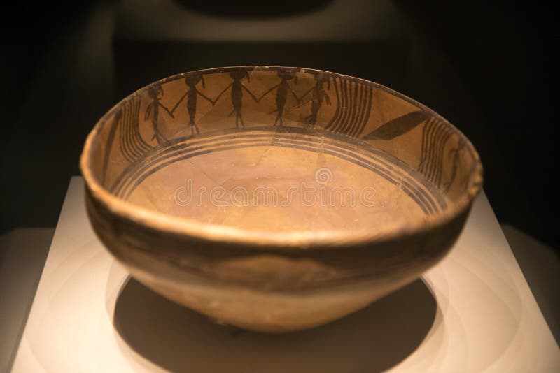 Painted Pottery Pots with Dance Patterns in the Collection of the ...