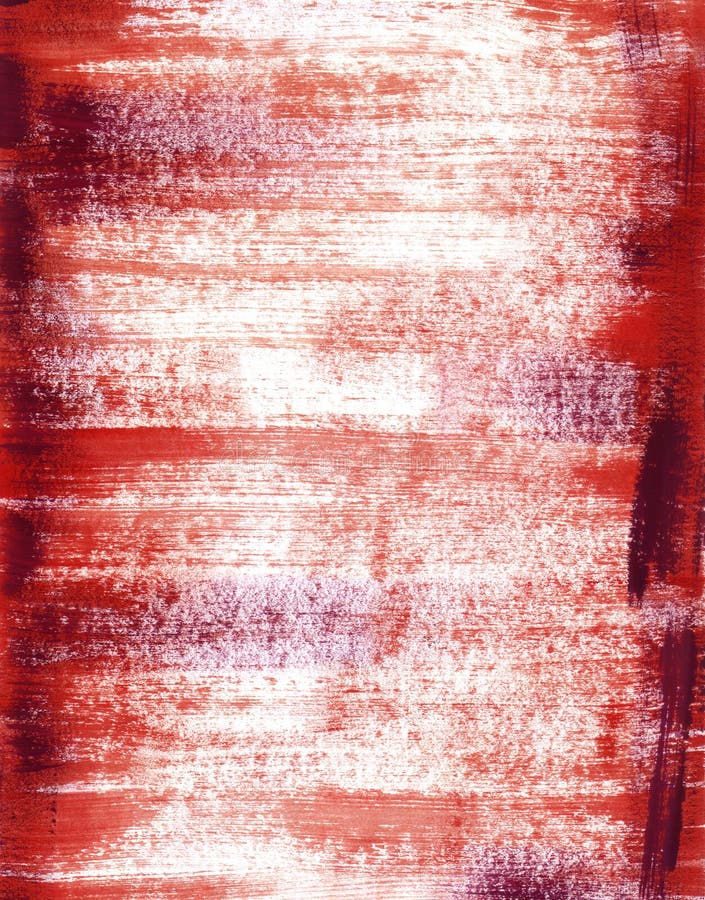 Painted Red Grunge Background. Stock Illustration - Illustration of ...
