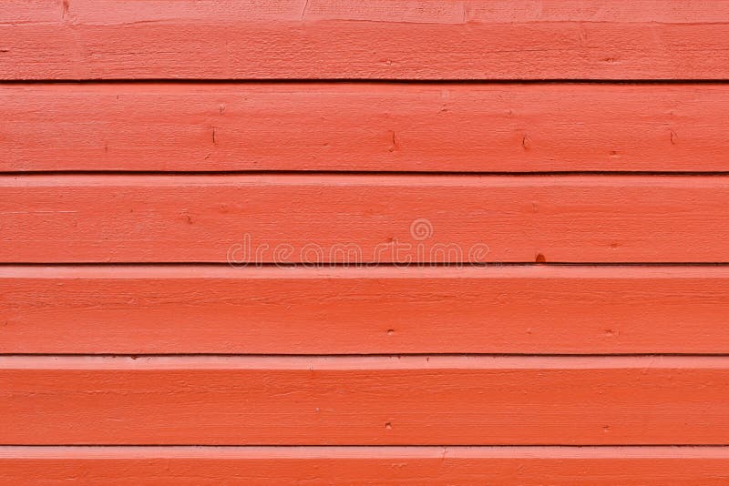 Painted Red Plank Wooden Wall Background Stock Image - Image of blank ...