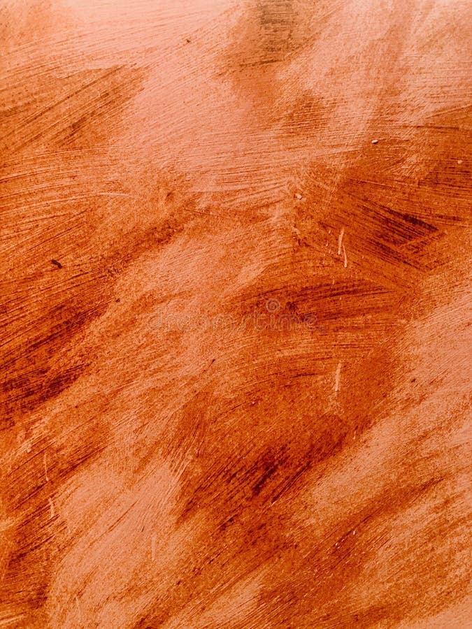 Painted Rust Iron on Red Color Stock Photo - Image of corroded ...