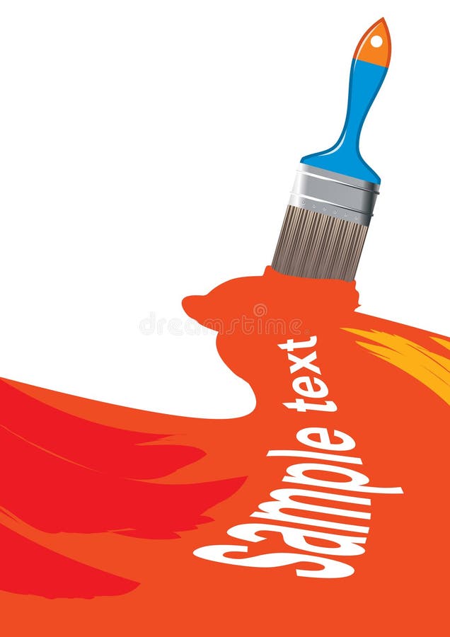 Painted Sample Text Field Illustration Stock Illustrations – 6 Painted ...