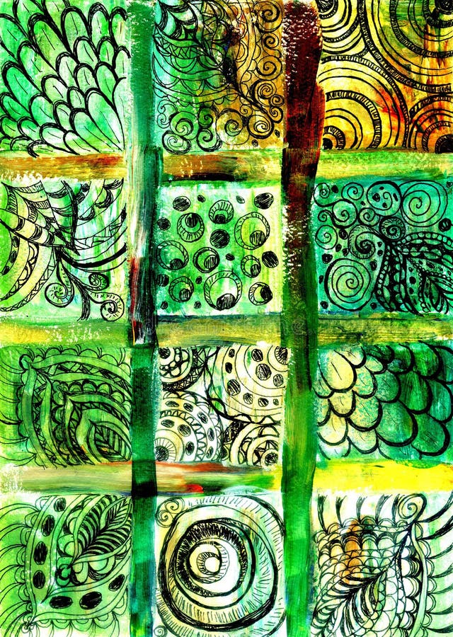 Painted Squares Art stock illustration. Illustration of texture - 77202386