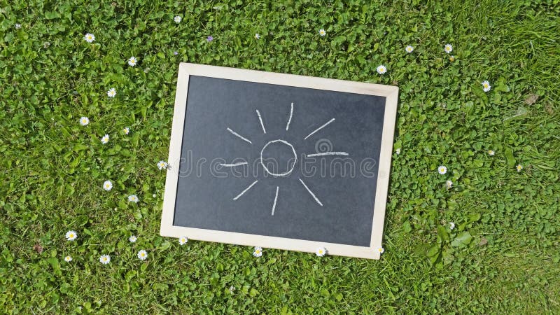 Painted sun stock photo. Image of park, graphic, season - 32204538