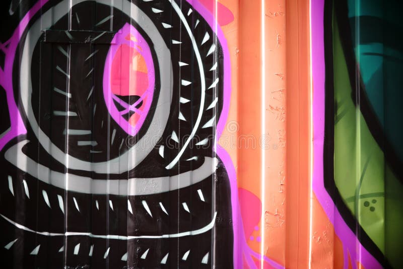 Painted tires editorial photo. Image of metal, graffiti - 142169411