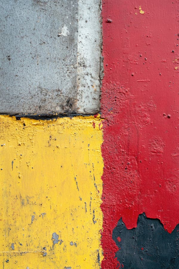 Painted Wall stock image. Image of architectural, gray - 382196841