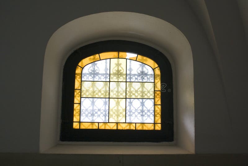 Painted window stock image. Image of wood, grave, window - 34078637