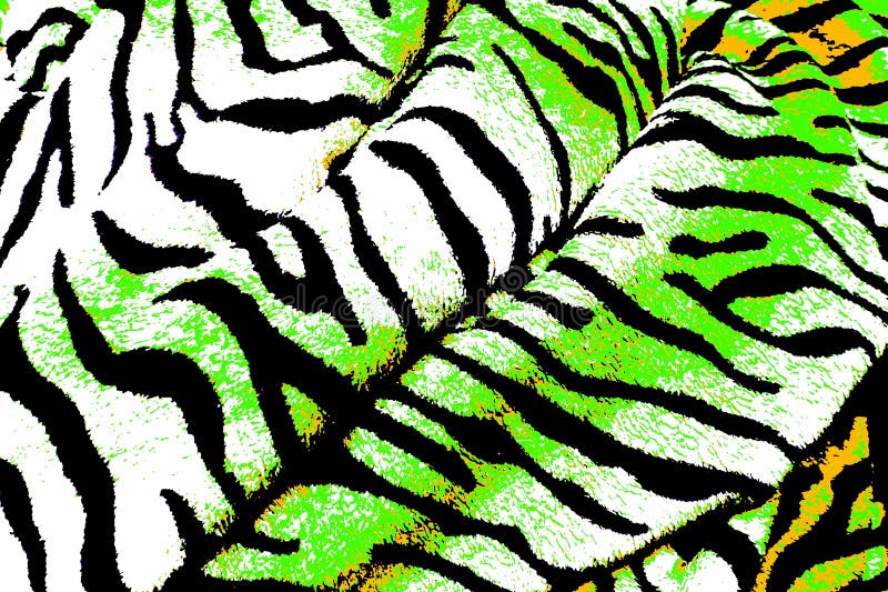 Painted zebra texture. stock illustration. Illustration of spots ...