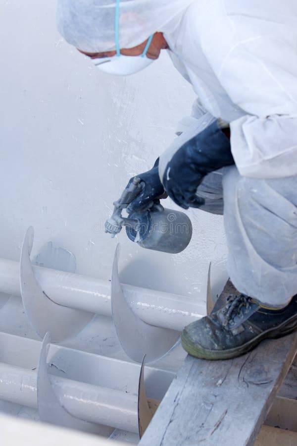 Female insulation worker stock photo. Image of protection - 39965928
