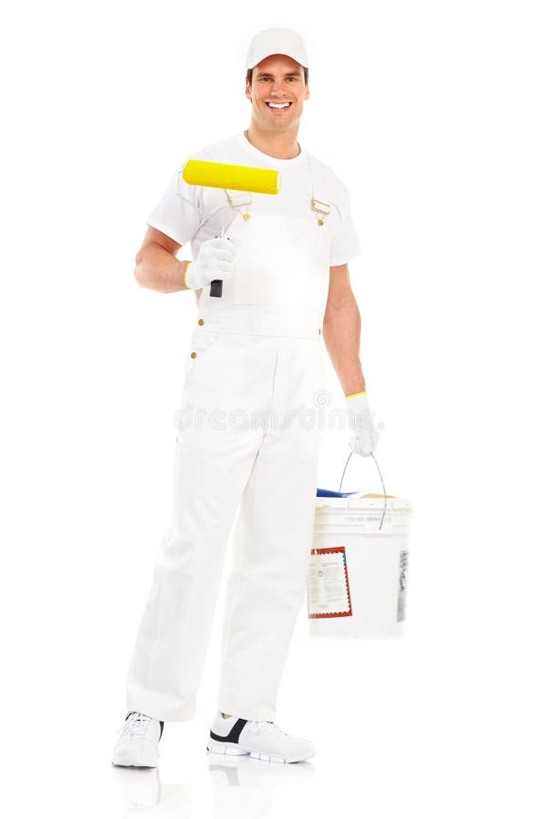 Painter stock photo. Image of construction, decorate - 13483490