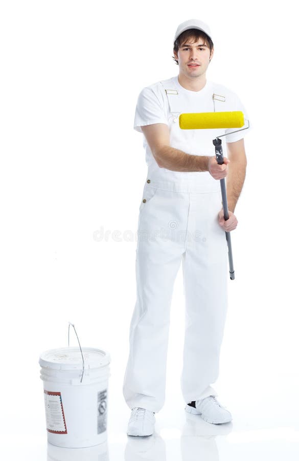 Painter stock photo. Image of construction, decorate - 13483490