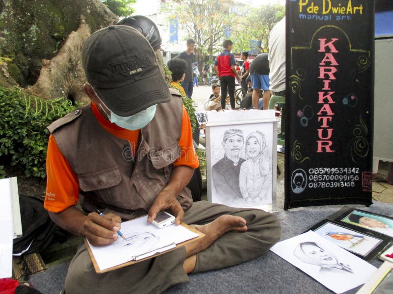 Painter editorial photo. Image of city, park, central - 75079141