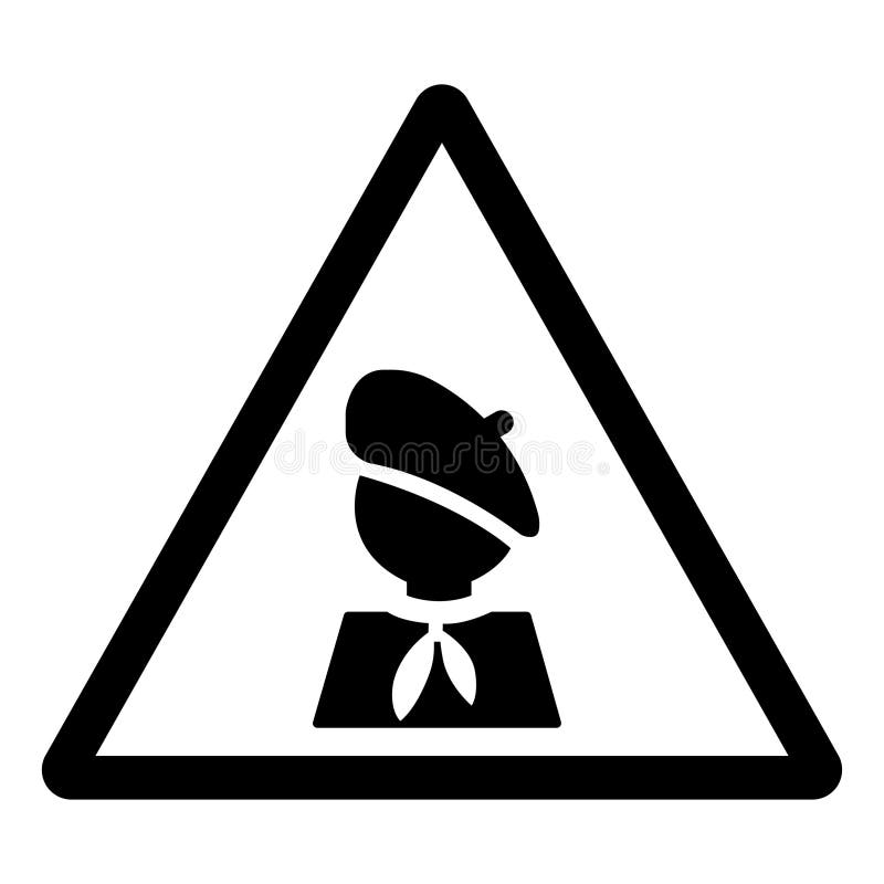 Painter Inside Symbol Sign ,Vector Illustration, Isolate on White ...