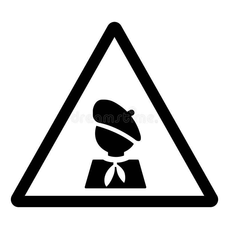 Painter Inside Symbol Sign ,Vector Illustration, Isolate on White ...