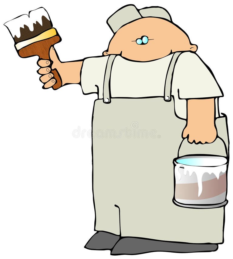 Painter Man Stock Illustrations – 13,221 Painter Man Stock ...