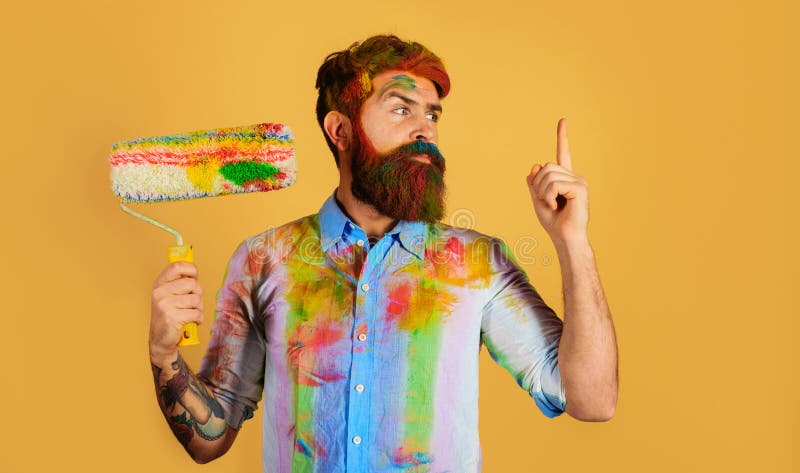 194 Professional Painter Pointing Up Stock Photos - Free & Royalty-Free ...