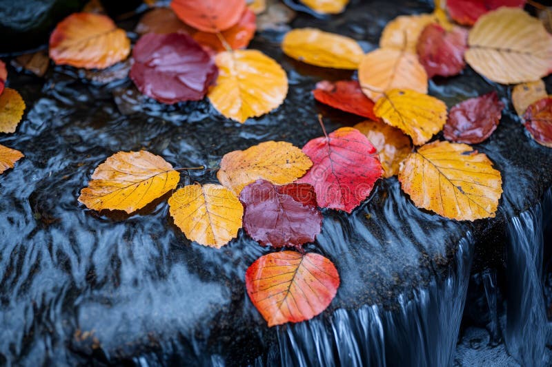 Abstract Autumn Backgrounds with Warm Colours Stock Illustration ...