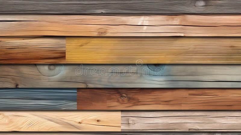 Charming Horizontal Wood Grain Photograph Stock Photo - Image of ...