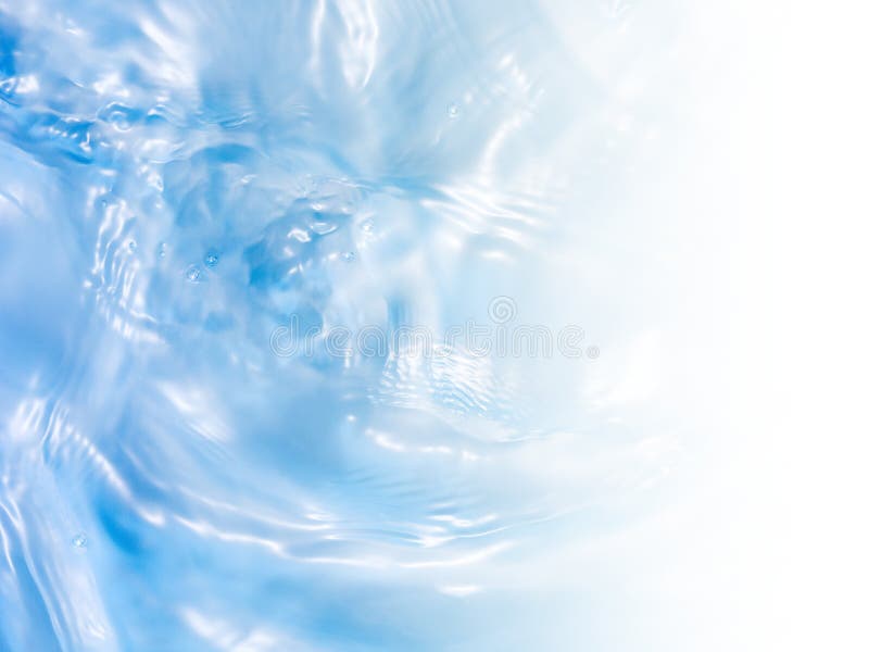 Painterly, Tranquil, and Meditative Blue Flowing Water Background Fade ...