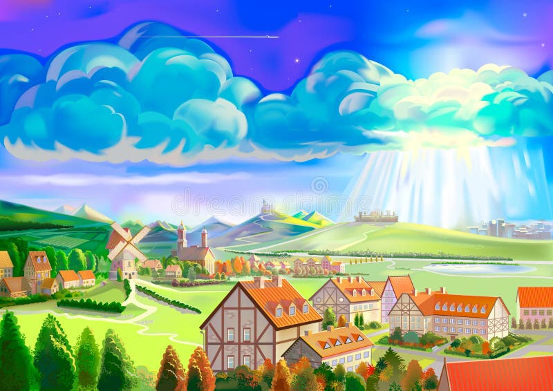 Inside The House (christmas) Stock Vector - Illustration of children ...