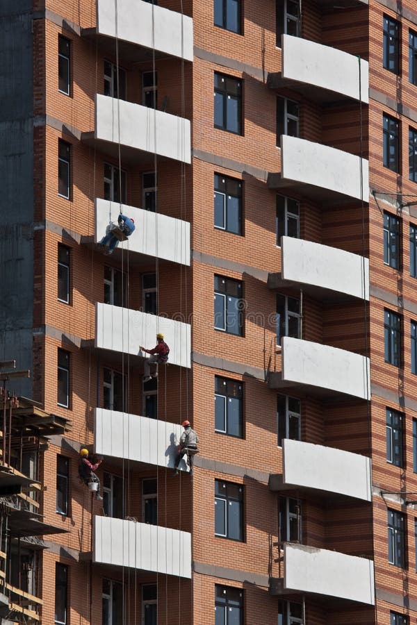 Painting building stock photo. Image of modern, paint - 14100250