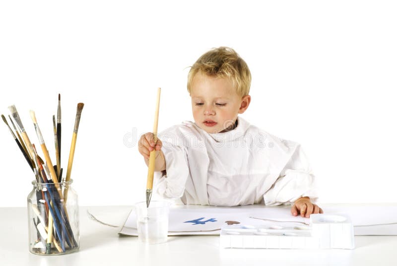 Painting child stock photo. Image of drawing, colors, colored - 3263730