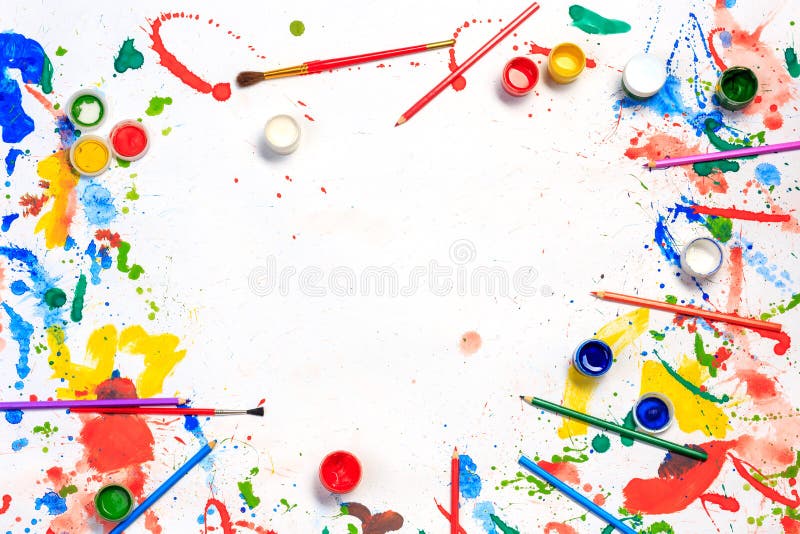 Painting and drawing hobby stock photo. Image of inspiration - 59768976