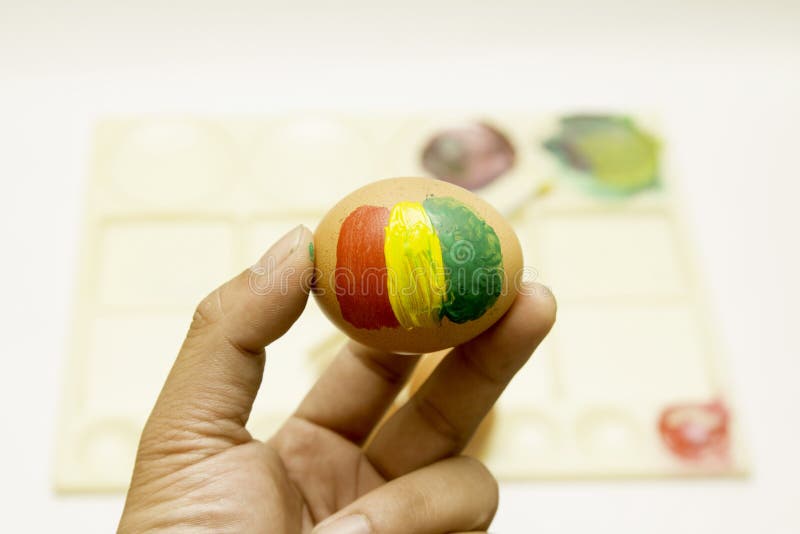 Painting Easter Eggs, Egg Painting Stripes Jamaica, Reggae Bob Marley ...