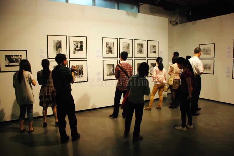 Painting Exhibition of Spanish Painter Pablo Picas Editorial Photo ...