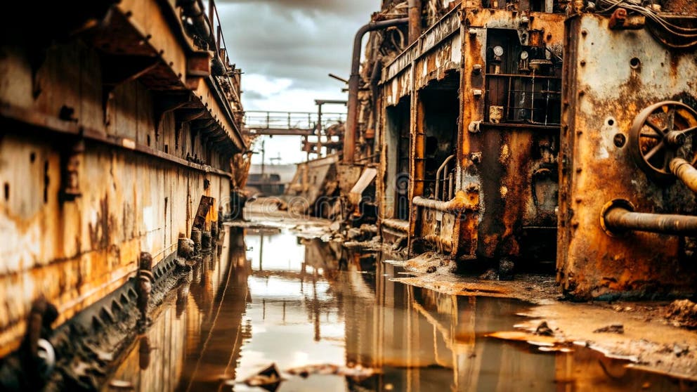 Echoes of the Past: a Textural Study in Rust, Erosion, and the Passage ...