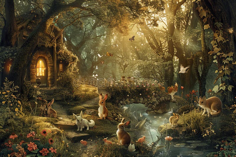 Multiple Rabbits Stock Illustrations – 202 Multiple Rabbits Stock ...