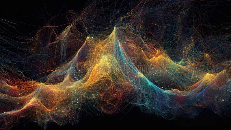 Painting a Future with Artificial Intelligence Stock Illustration ...