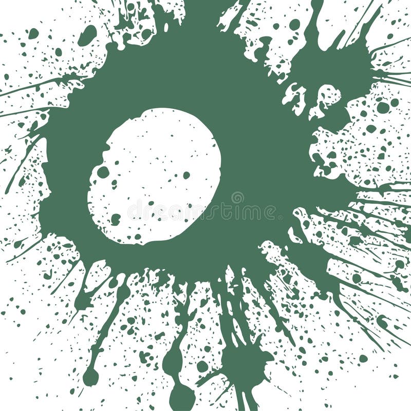 Painting ink figure stock vector. Illustration of brush - 364440176