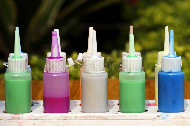 Painting inks stock photo. Image of life, object, painting - 37277452