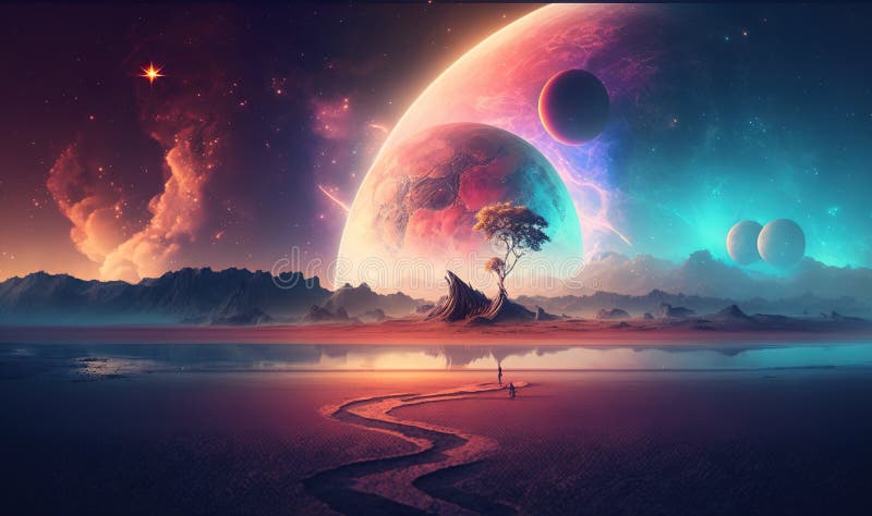 Landscape Planets With Life